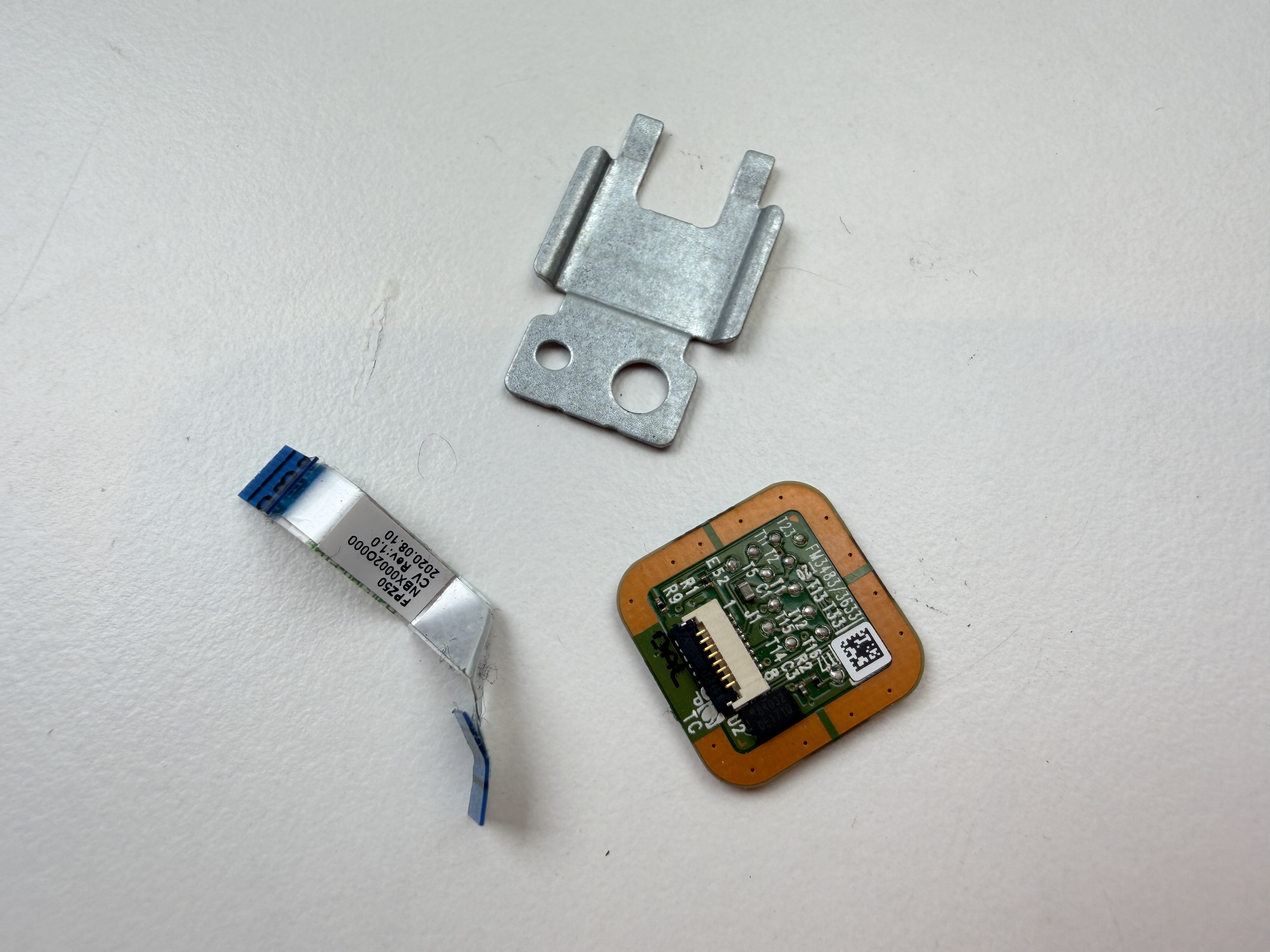 Begagnad HP Fingerprint Reader Sensor + Cable Board Zbook Fury 15 G7 ...