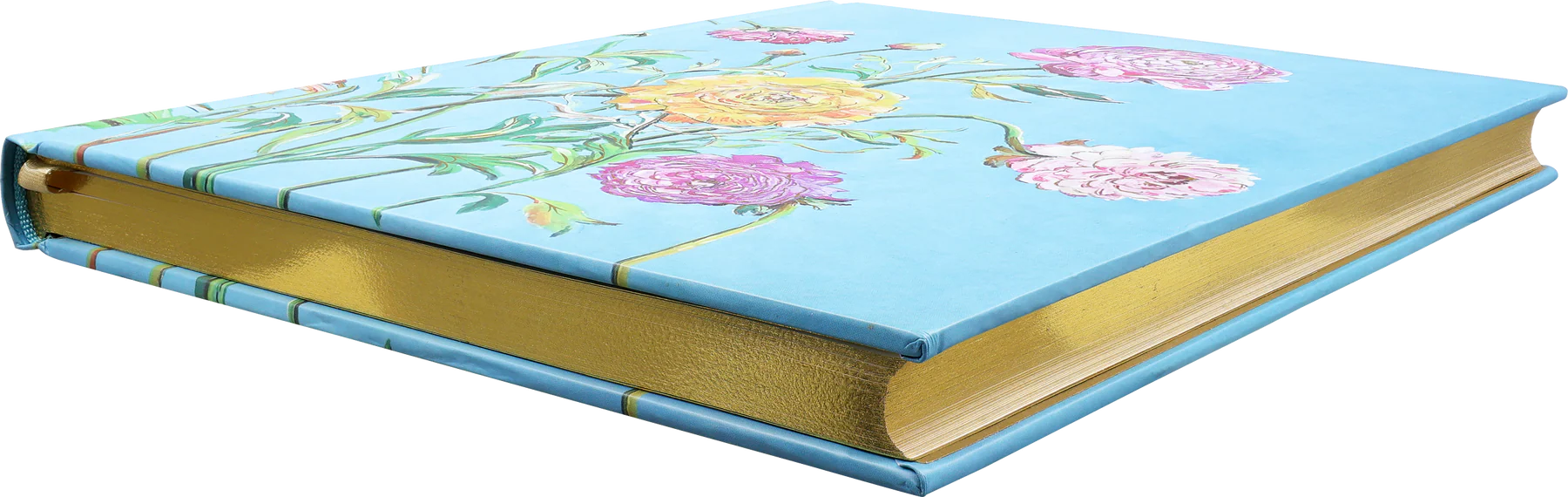 Garden Blooms Large Bookbound Journal - paperme.se