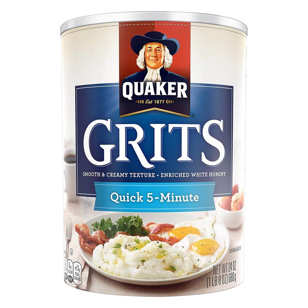 Quaker Grits Quick 5-minute Tube 680g - Tasty America - Internationella ...