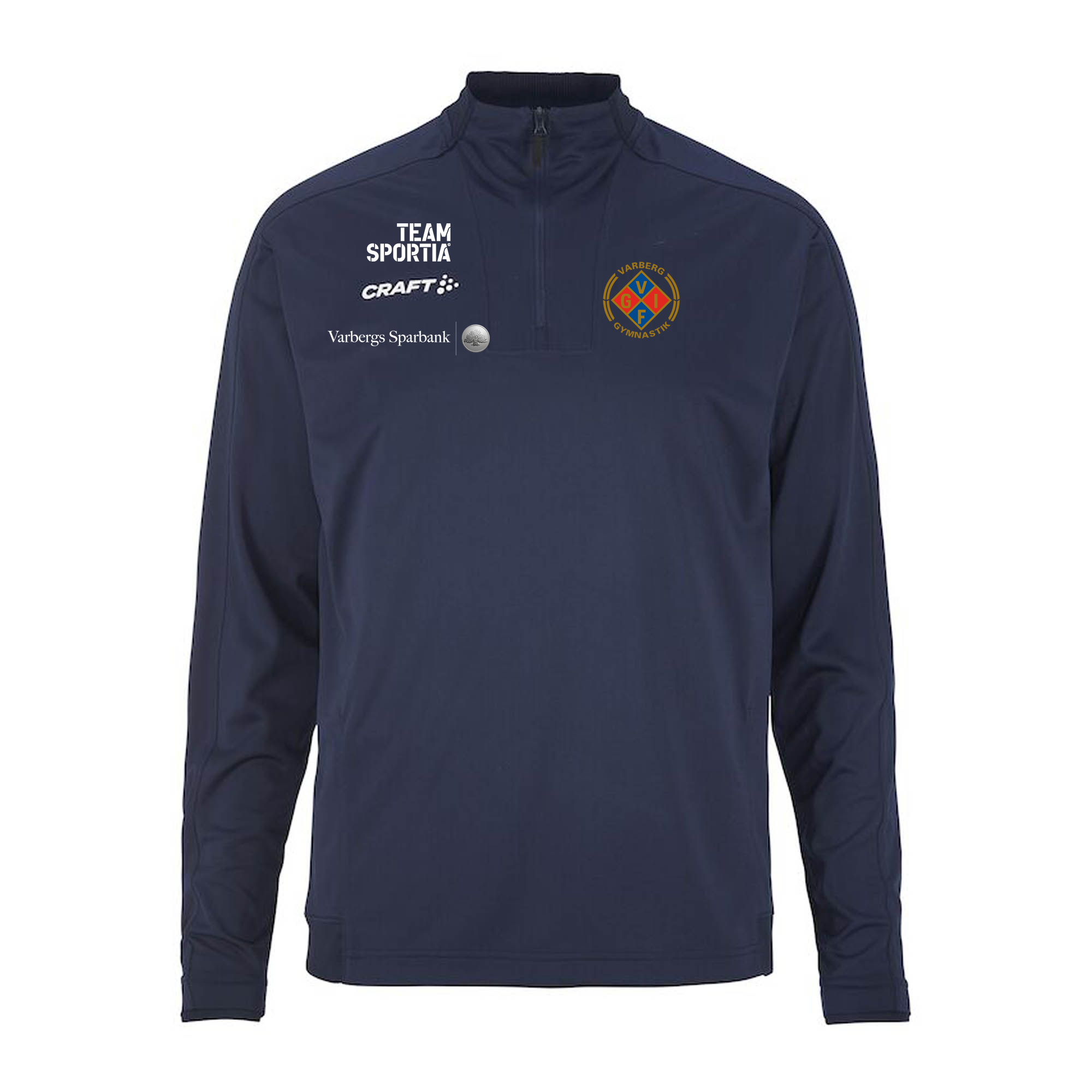 Craft Evolve 2.0 Half Zip Herr (Varbergs GIF Gymnastik) - Team Sportia ...