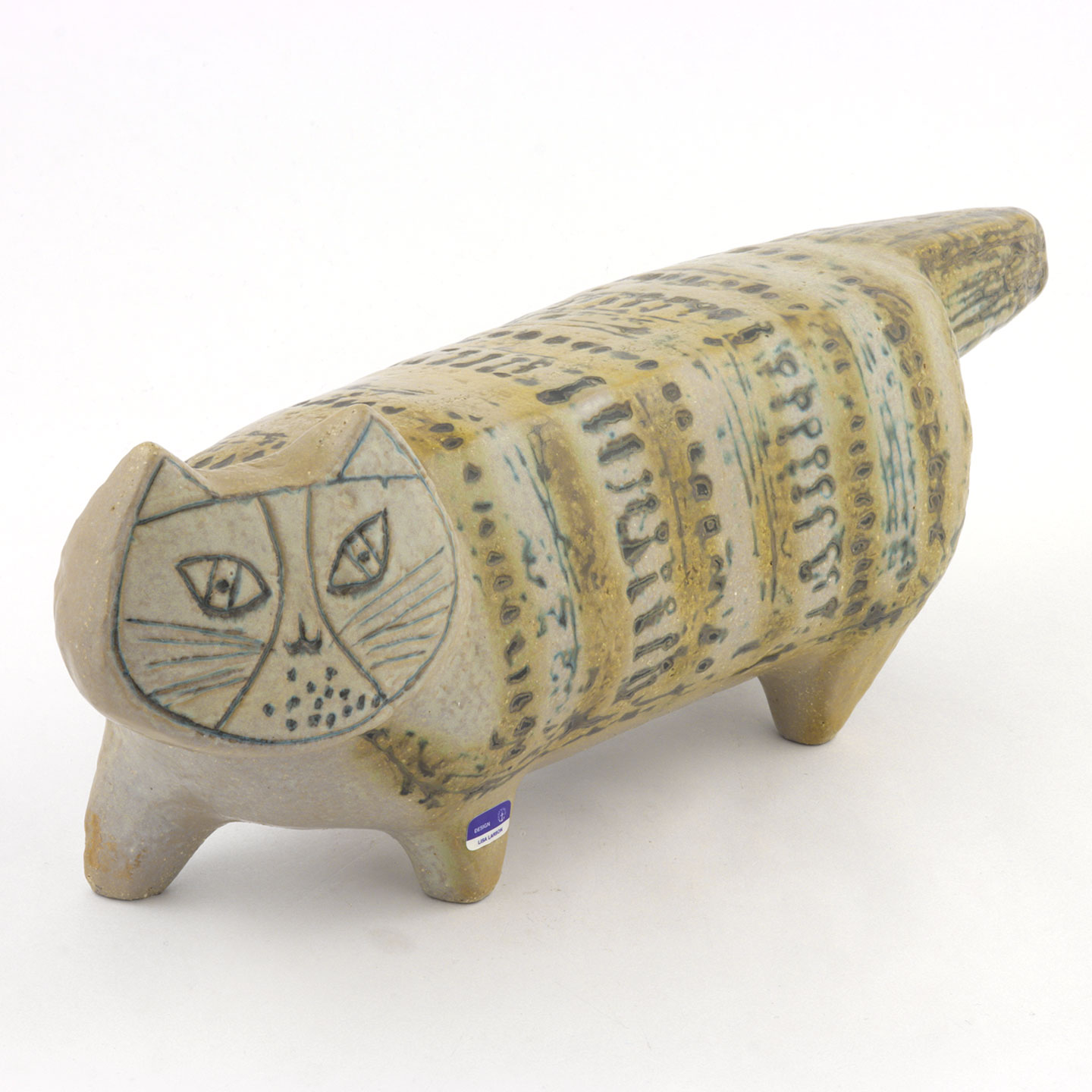Lisa Larson (Large Zoo 1957) Captivating Cat 33/12 cm (6)