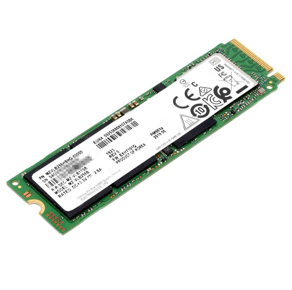 Samsung PM981a 1TB SSD PCIe NVMe M2 Gen3 x4 MZ-VLB1T0B MZVLB1T0HBLR ...