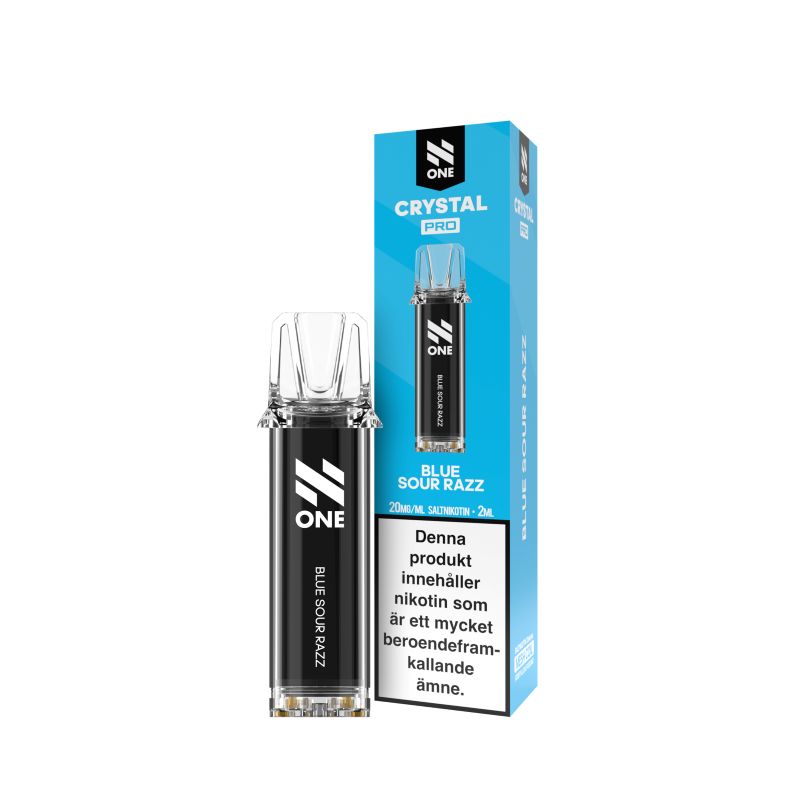 N One Crystal PRO Pod – Blue Sour Razz - Eciggonline
