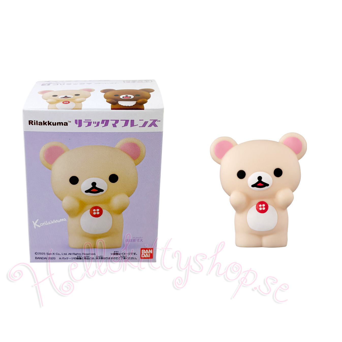 Rilakkuma Bandai Shokugan Friends Mini Figur - Korilakkuma - Hello ...