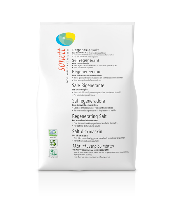 Diskmaskinsalt 2kg x6 - KeyToNature