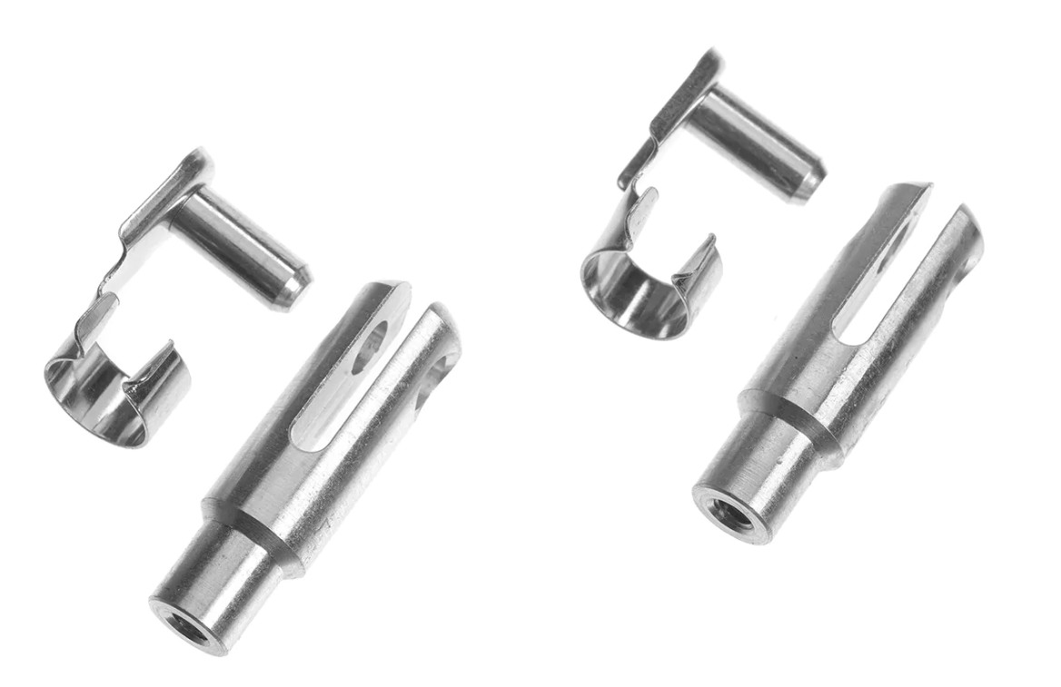 RC Sweden AB - G-Force Aluminum Clevis - Heavy Duty w/ Safety Clip - M3 ...