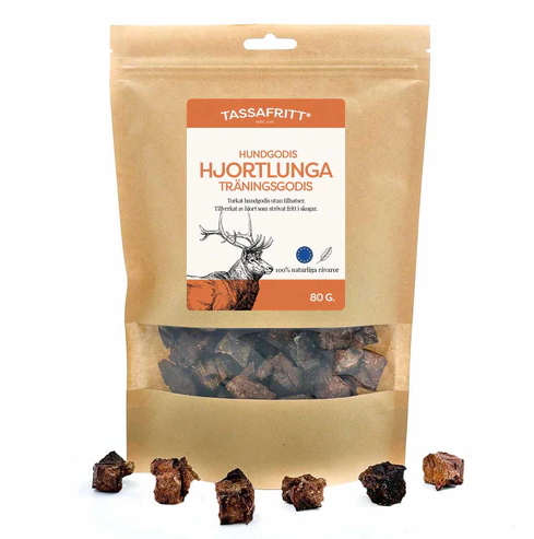 TassaFritt HJORTLUNGA 80g - Eskilstuna HundCenter