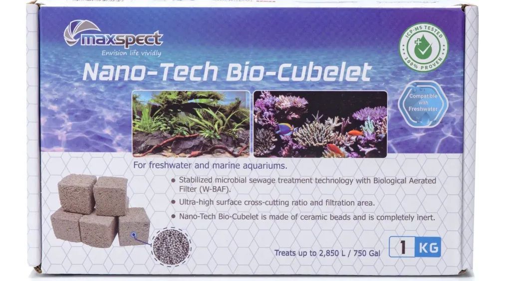 Maxspect Nano Tech Bio Cubelet 1kg - Salt i Väst