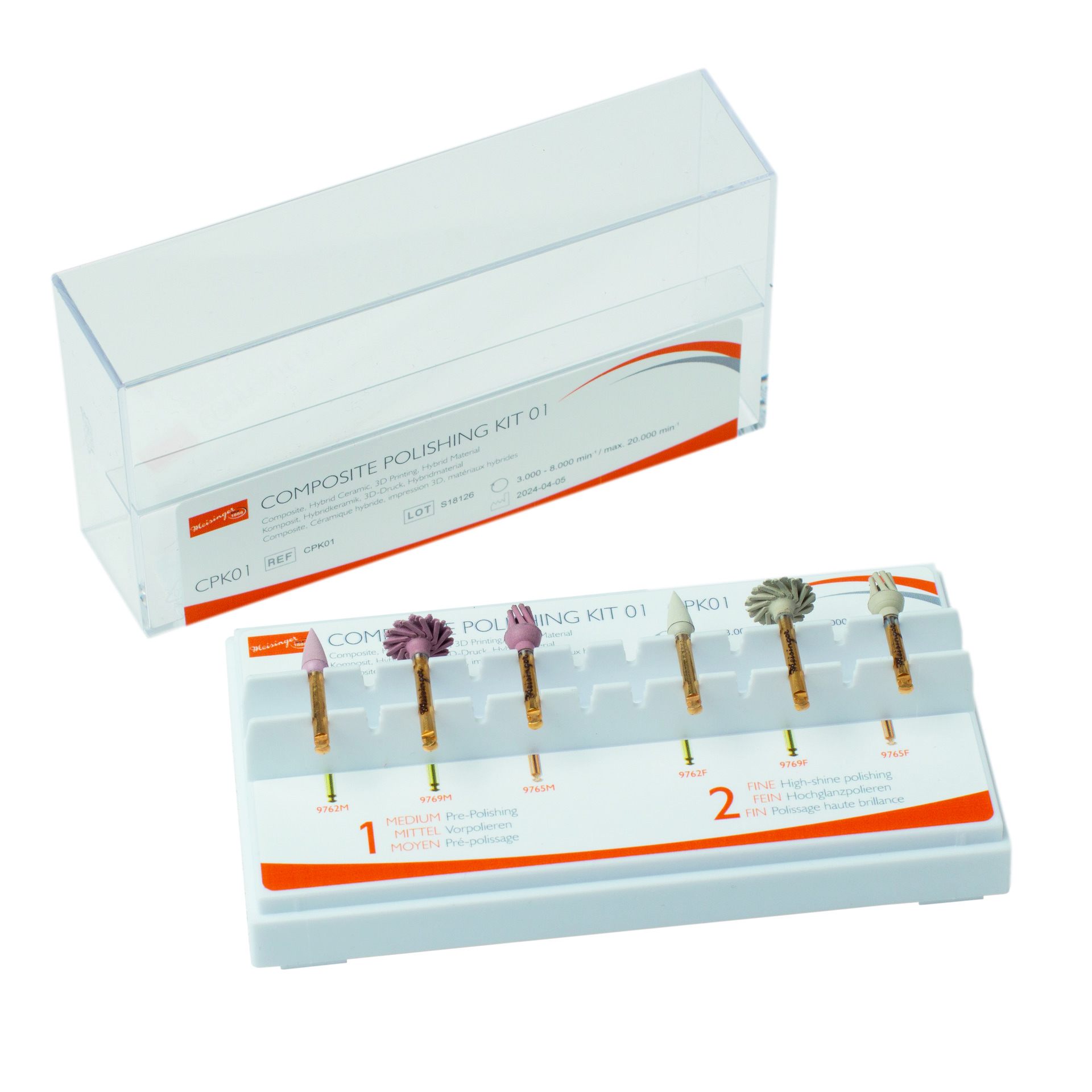 Meisinger Composite Polishing Kit
