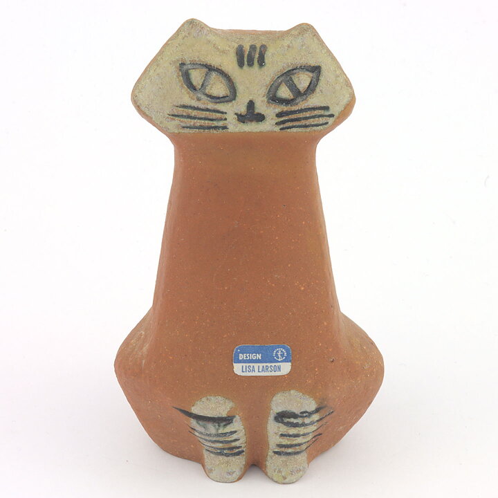 Lisa Larson (Small Zoo 1955) Stylish Sitting Cat 12 cm (8)