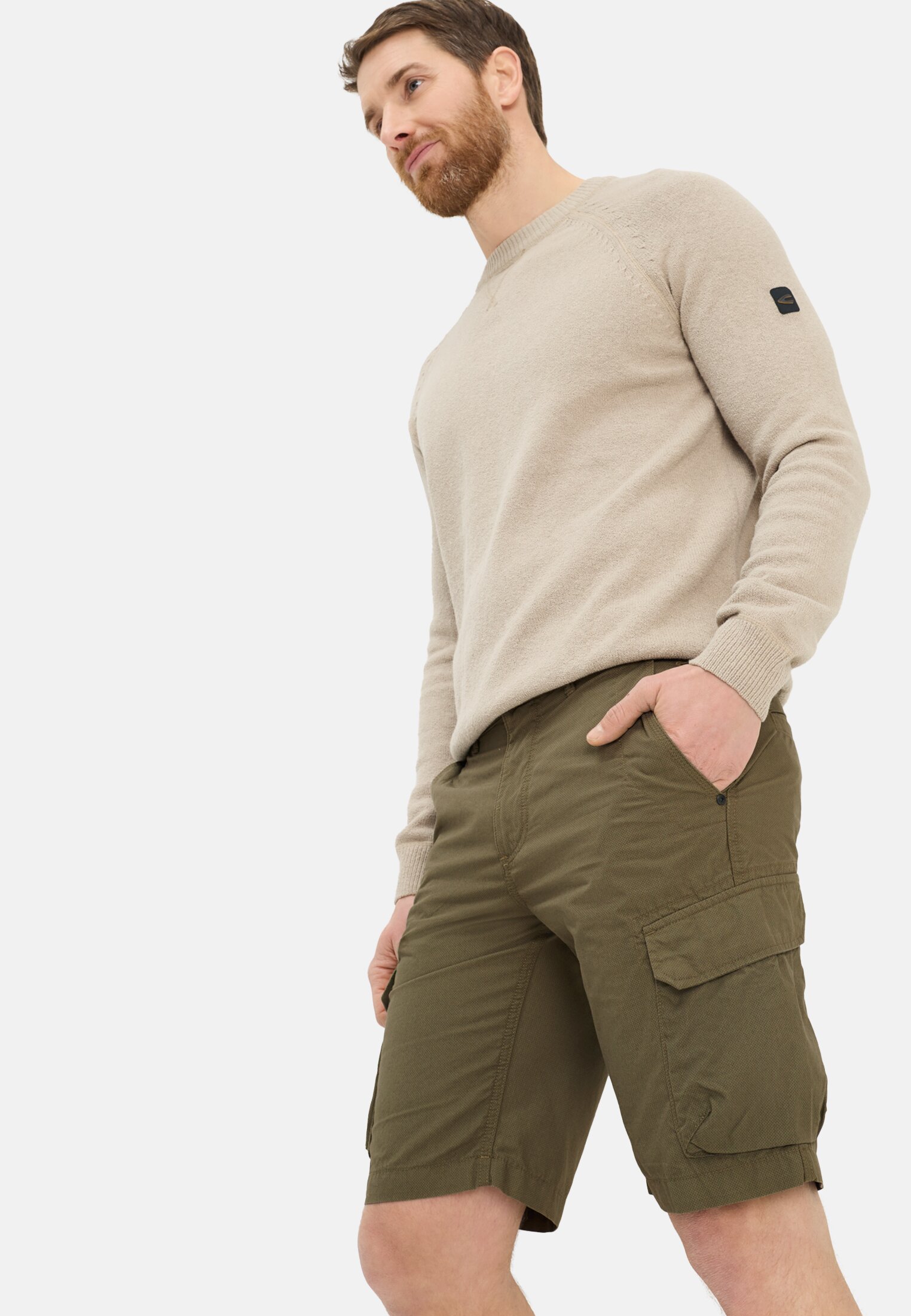 Cargo-Shorts gröna från camel active - Nisses Herrmode