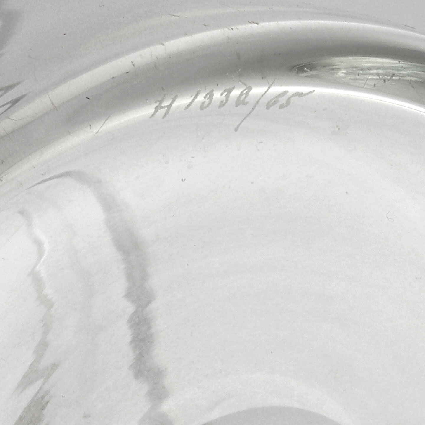 Erik Höglund (People 1957) Clear Sculptural Decanter 29 cm