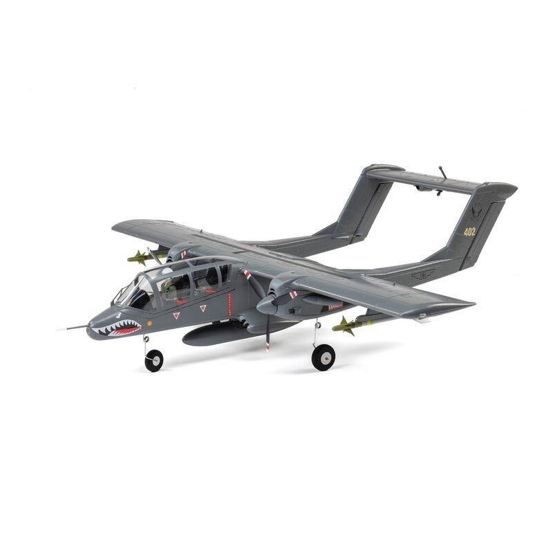 E-flite Micro OV-10 Bronco 645mm BNF Basic with AS3X and SAFE Select - HAB