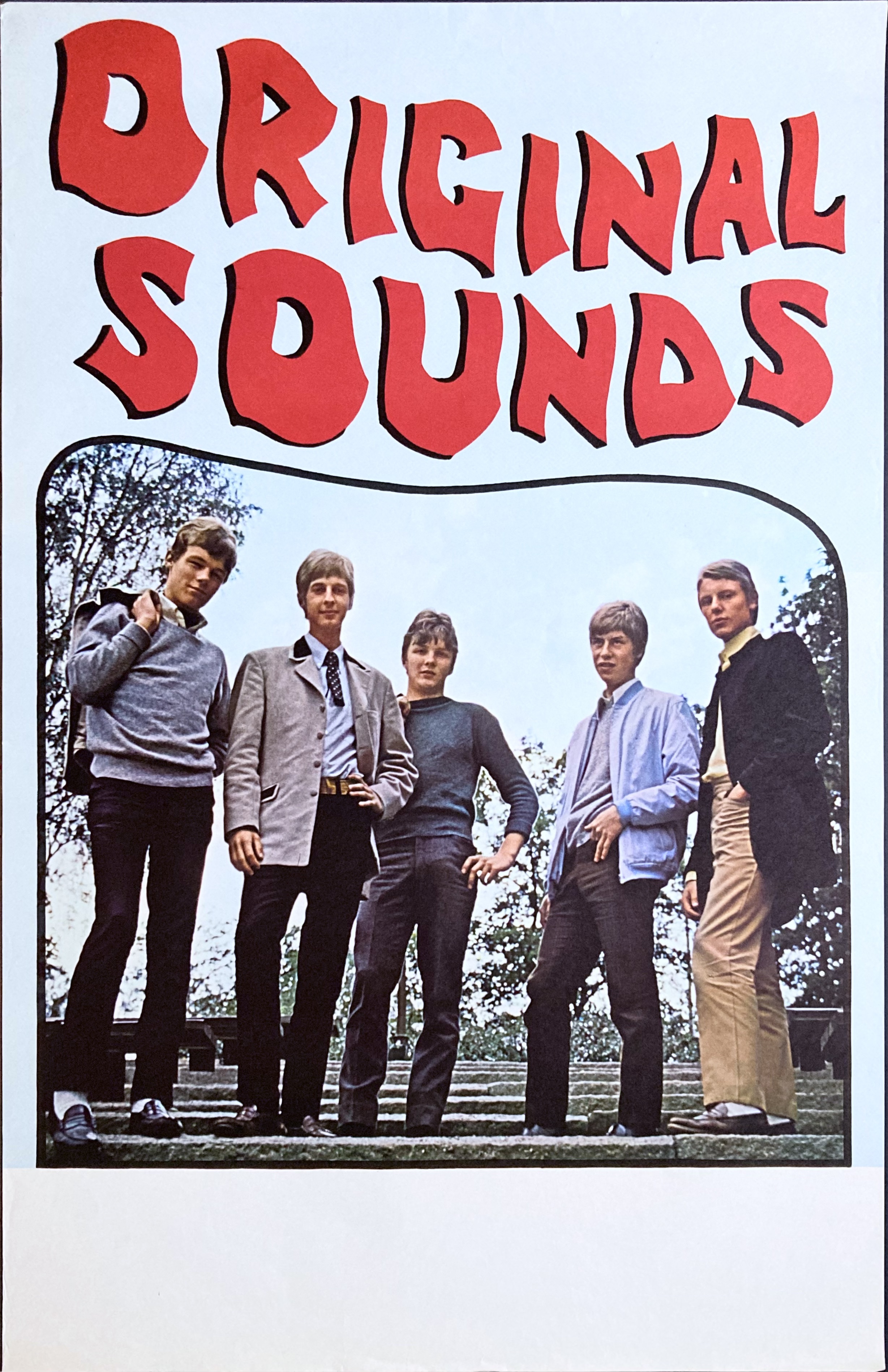 Nostalgipalatset - ORIGINAL SOUNDS (1967-68) - Tour poster