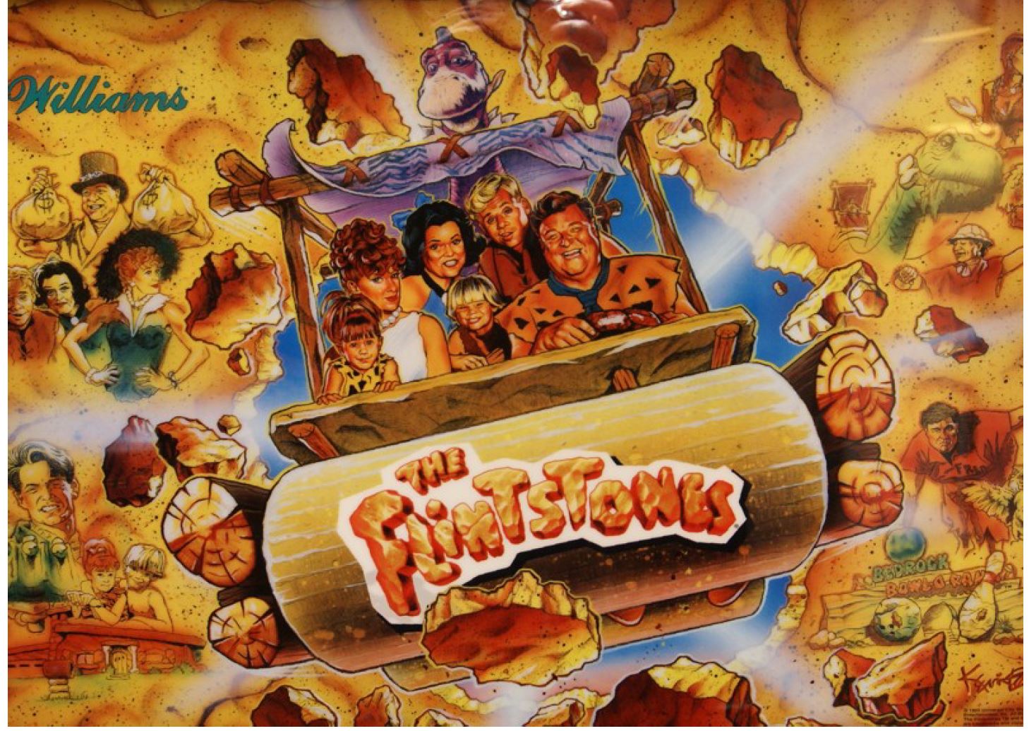 The Flintstones Playfield Kit - Free Play