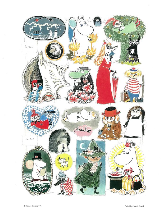 Mysbod.com - The shop for you who love Moomin! - Moomin Poster 24x30 cm ...
