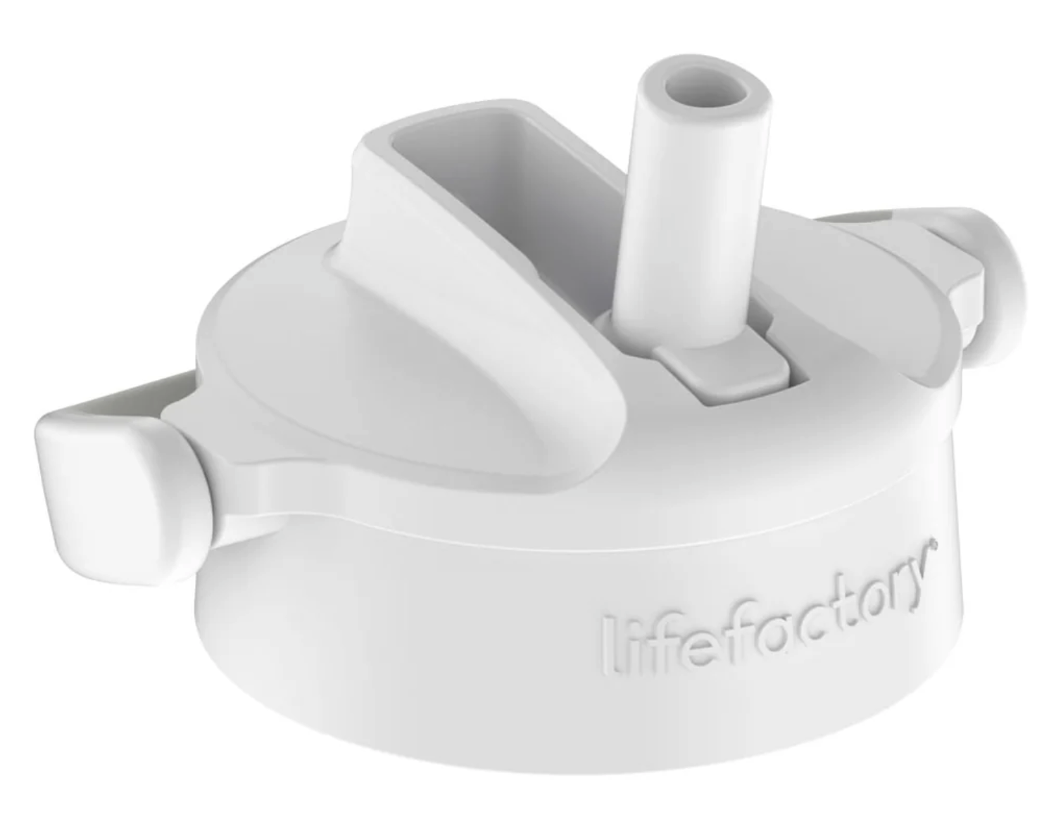 Lock med sugrör till Lifefactory vattenflaska av glas