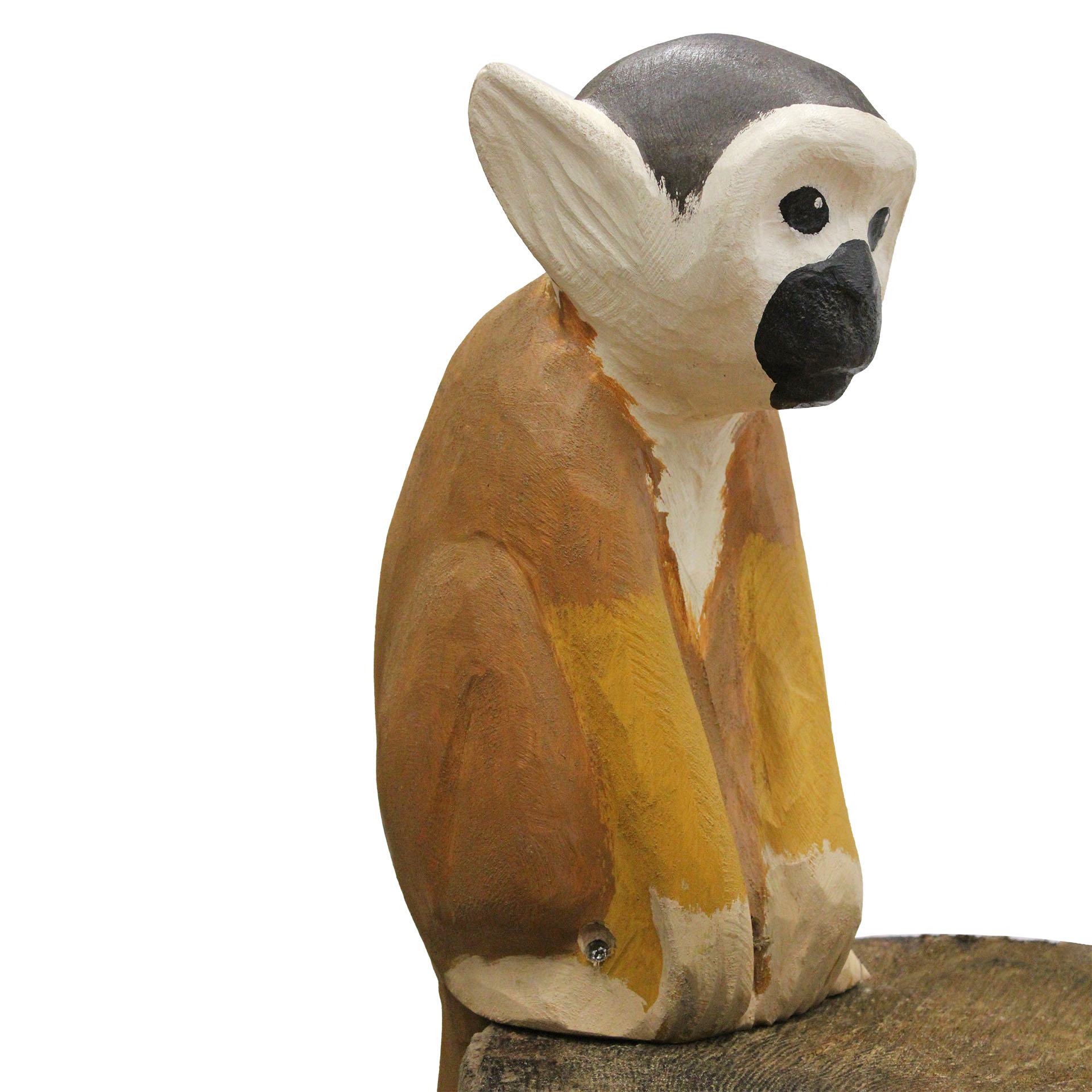 Treskulptur Ape - Norske Naturlekeplasser