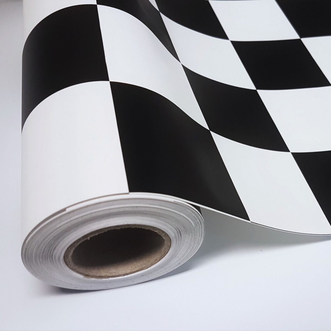 Schackrutor Dekorplast 50 cm bredd Löpmeter - Paxlux.se