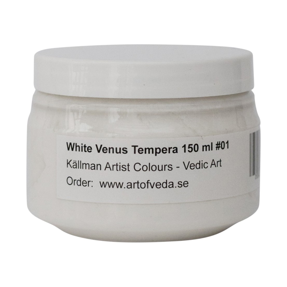 Källman Artists Color temperafärg 150ml - White Venus #01 - Art of Veda ...