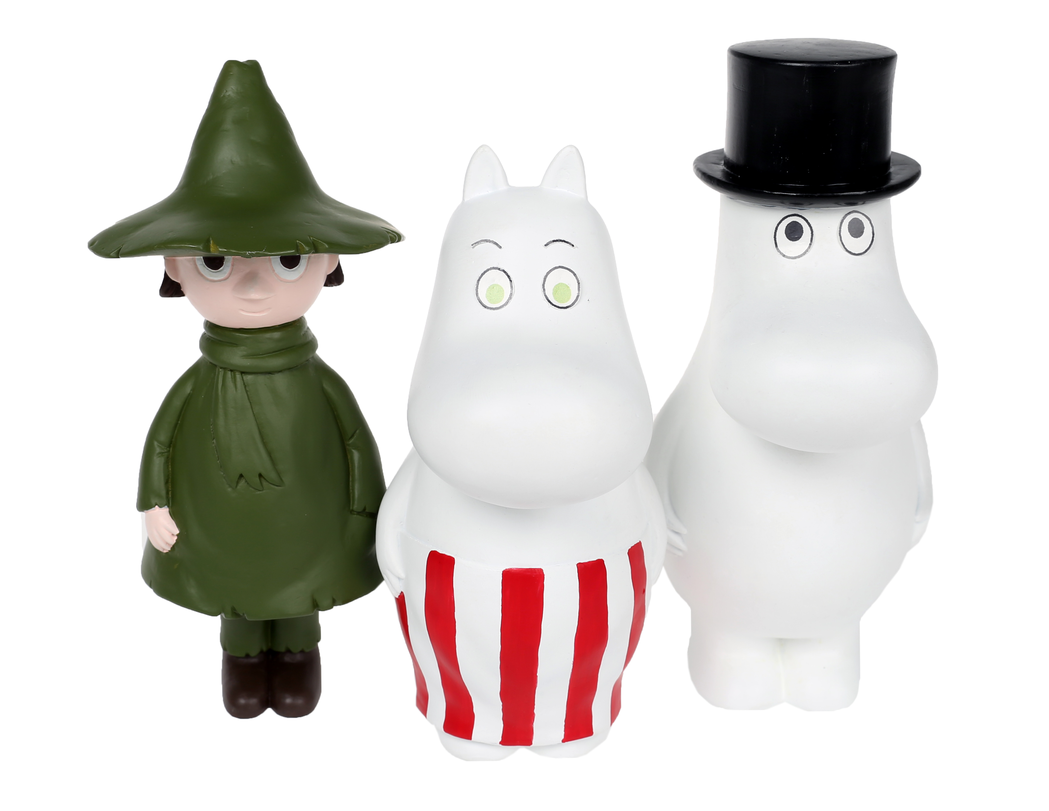 Mysbod.se - Mumin Badleksaker - Muminmamma, Muminpappa & Snusmumriken