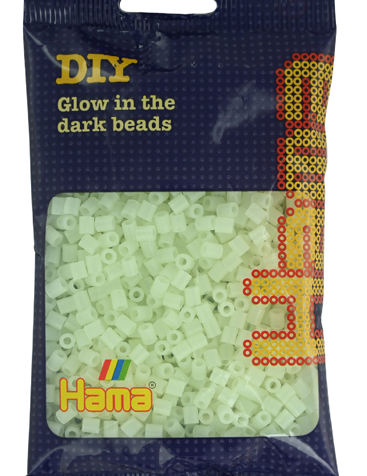Hama 207-55 midi helmet 1000kpl Pimeässä hohtavat vihreä - Robbis Hobby ...