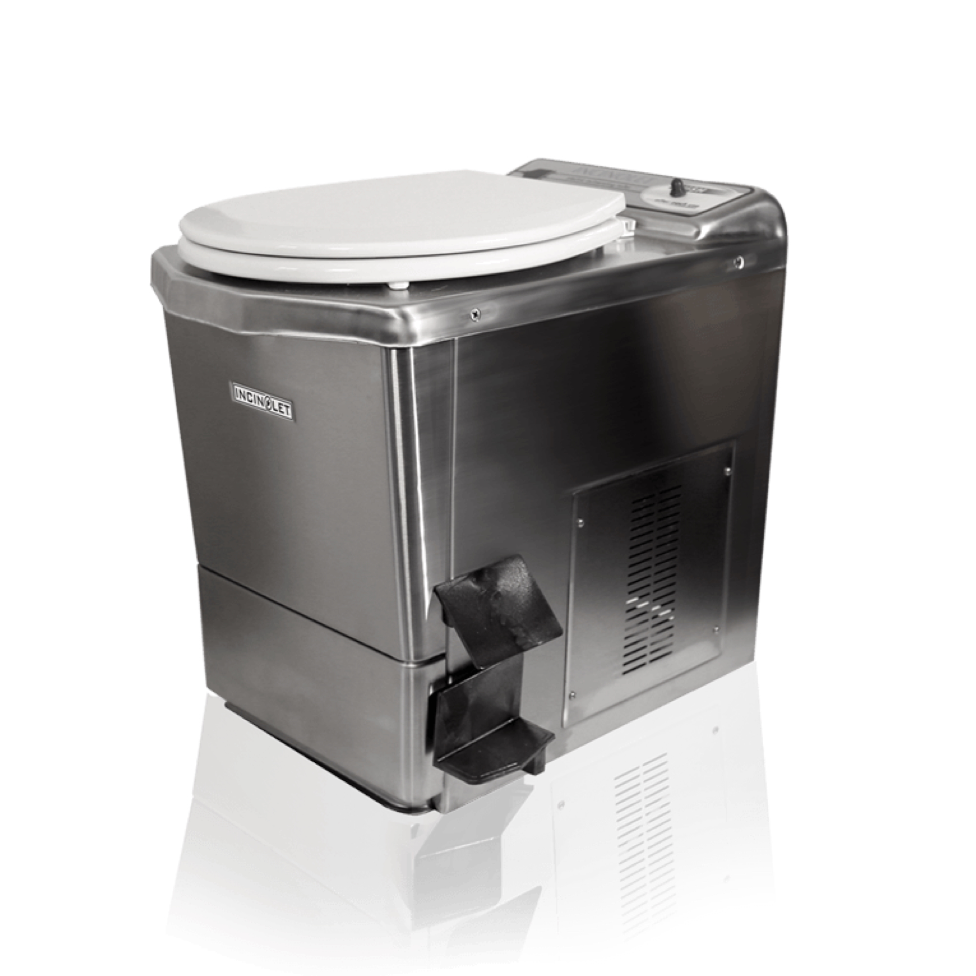 Förbränningstoalett Incinolet TR2000 Rostfri. Art.nr: I-RF2000 - Incino ...