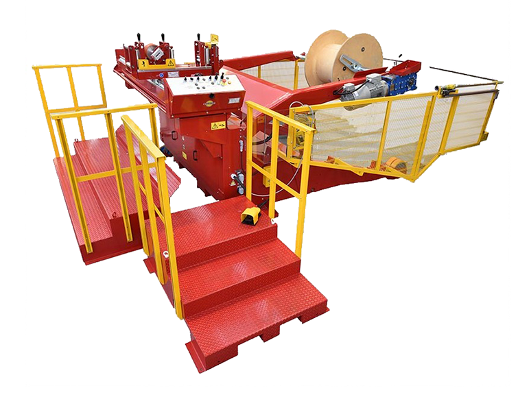 Nicoletti - Shaft loading winder for low workloads, Max 10000 kg ...