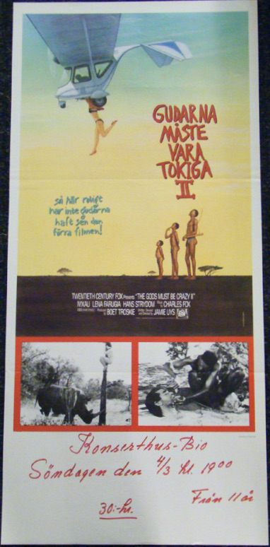 Nostalgipalatset - THE GODS MUST BE CRAZY II (1989)