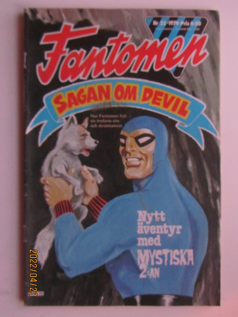 Fantomen 1979 23 Sagan om Devil - doloresserier.se