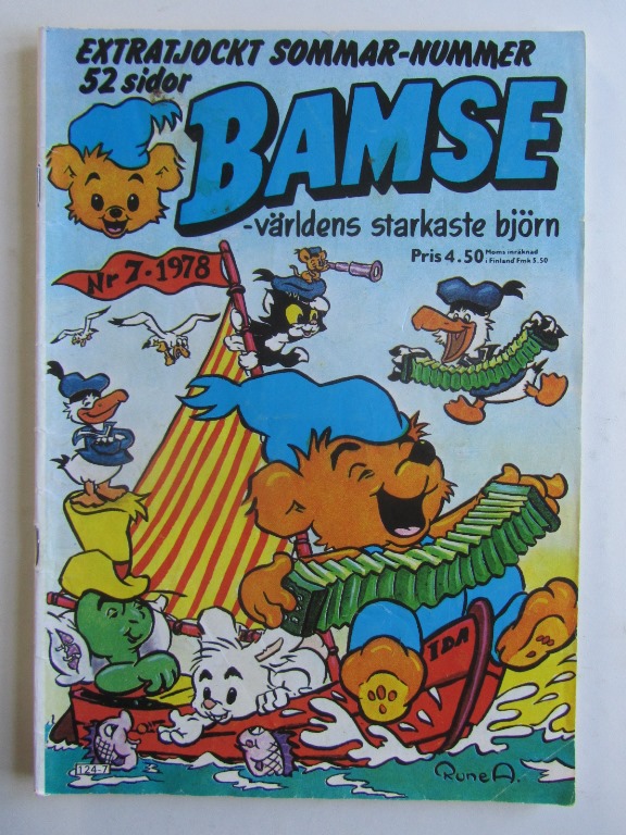 Bamse 1978 07 Vg- - doloresserier.se