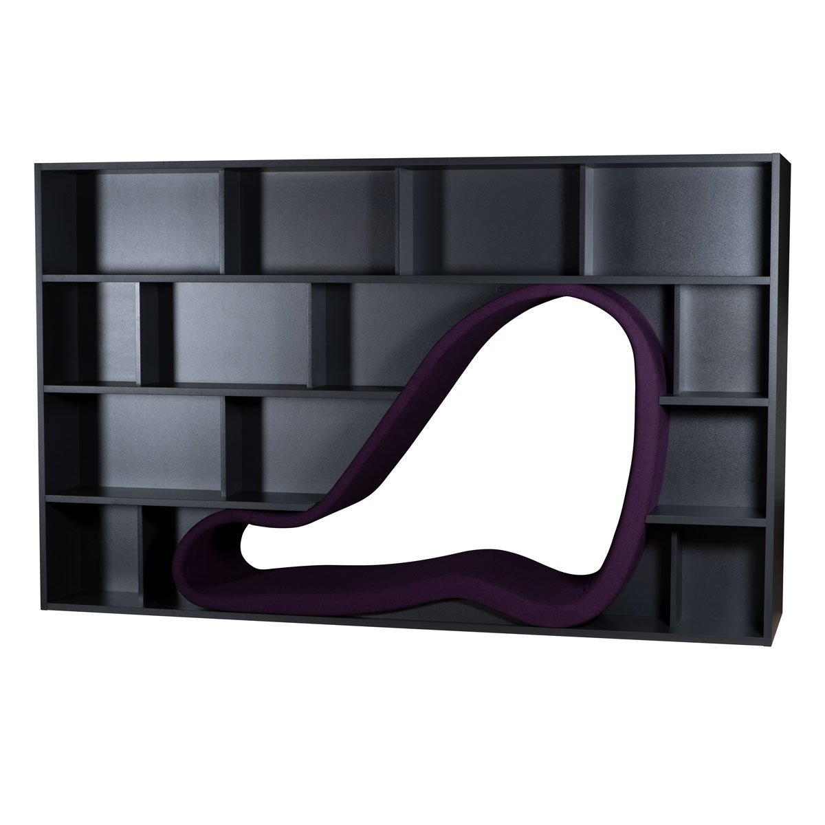 THE CAVE BOOKCASE - BK Library Interiors