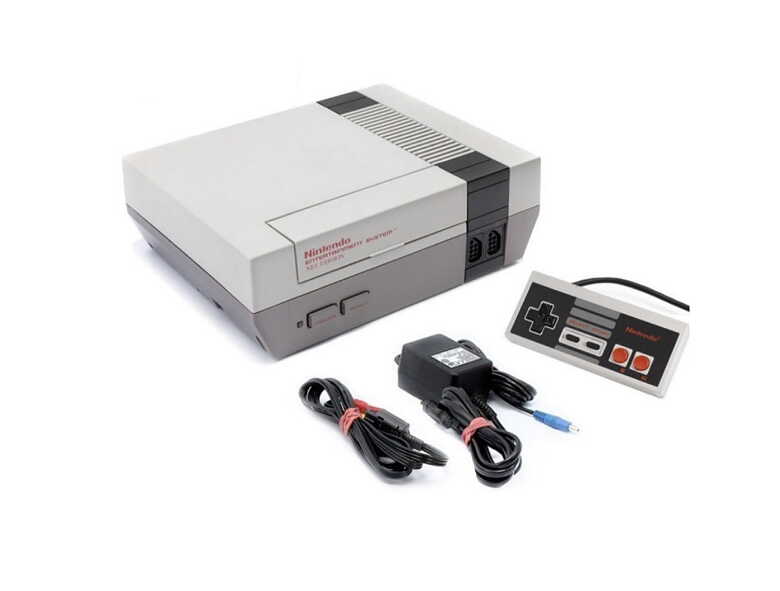 Nintendo 8-bit NES konsol normalt skick ( basenhet ) - gameretro.se