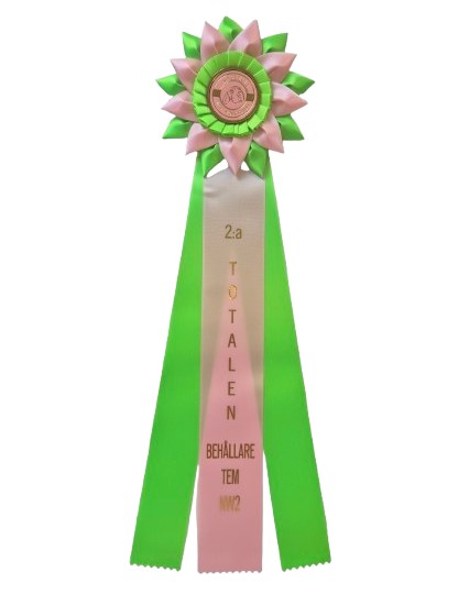 Rosett m 2 stjärnor, 1 kok, 3 band - Monomak sedan 1977