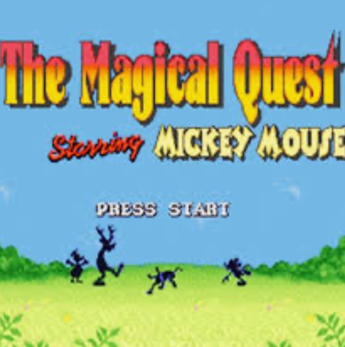 Magical Quest starring Mickey Mouse - SNES - gameretro.se