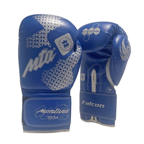 NICOPIASPORT - Montana Boxglove Falcon/Hawk Kids, Blue 8 oz