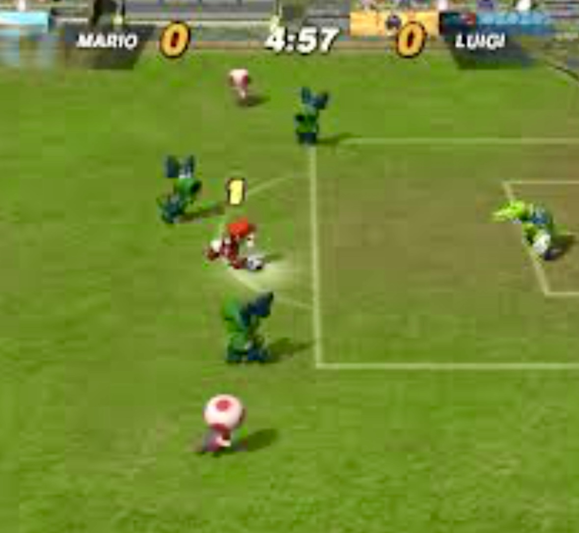 Mario Smash Football - GC - gameretro.se