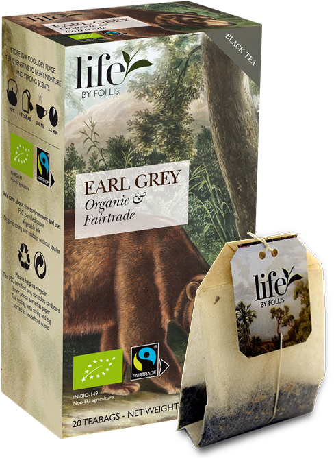 Life by Follis Earl Grey Ekologisk - Tepåsar 20-pack - Köp te online ...