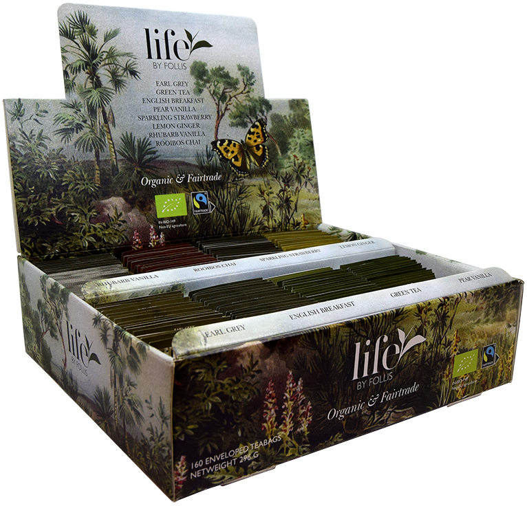 Life by Follis Sortimentask Ekologisk - Portionste 8 smaker á 20 påsar ...