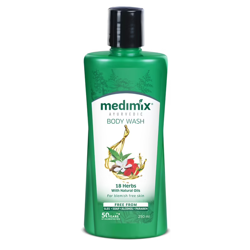 Medimix Body Wash Classic 18 Herbs 250ml - AyurvedaButiken