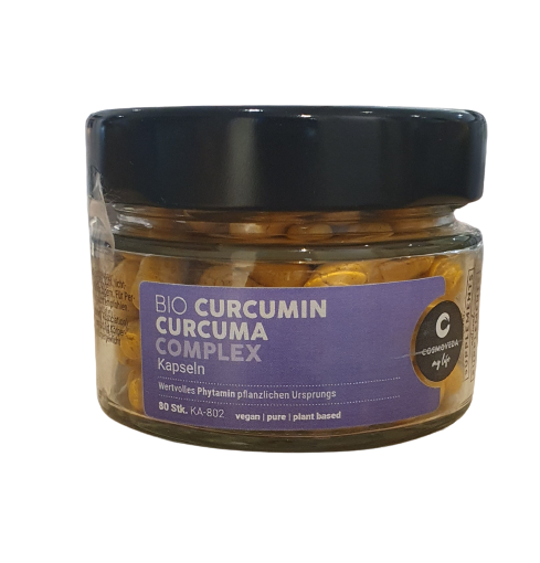 Curcumin Complex Eko. 80kaps, Cosmoveda - AyurvedaButiken