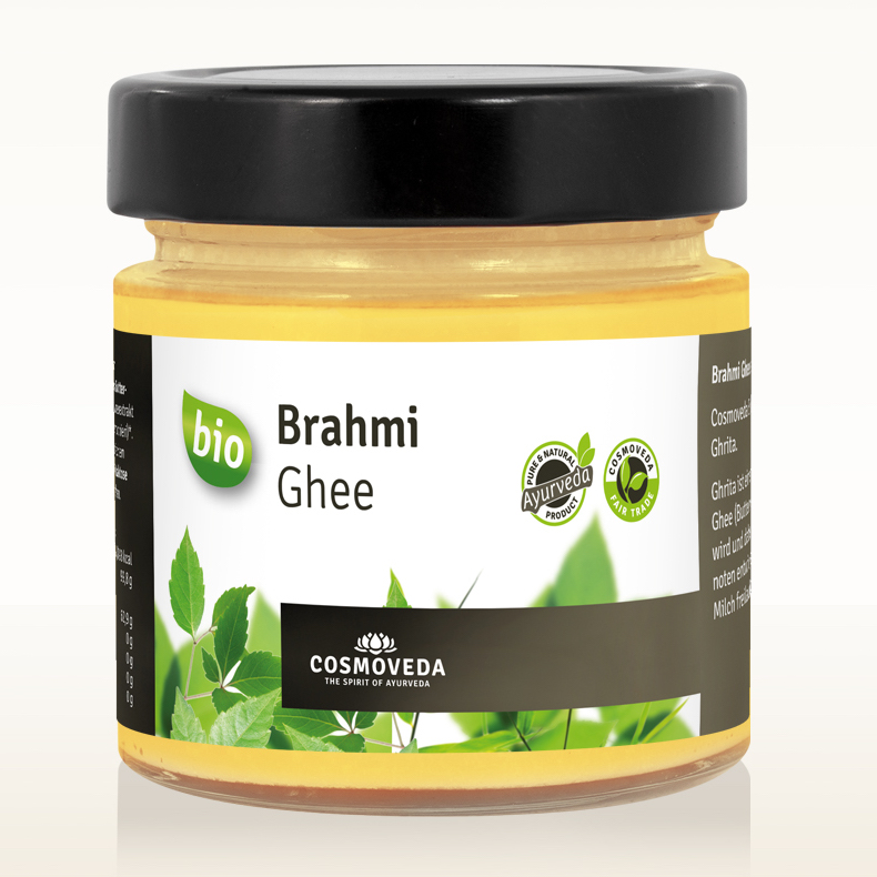 Brahmi Ghee Eko. 150g, Cosmoveda - AyurvedaButiken