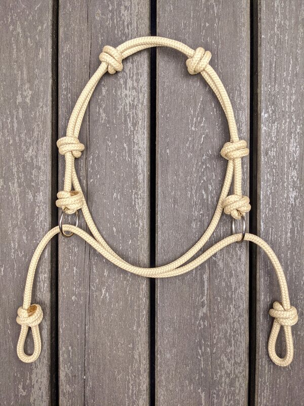 Indian hackamore with rings - Pilgrimsrep