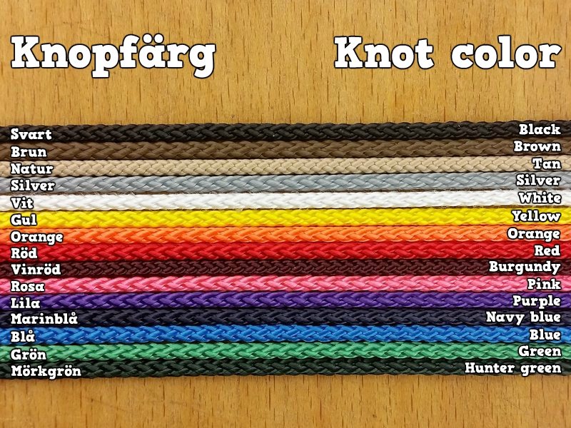 Split reins with rope connectors and end knots - Pilgrimsrep