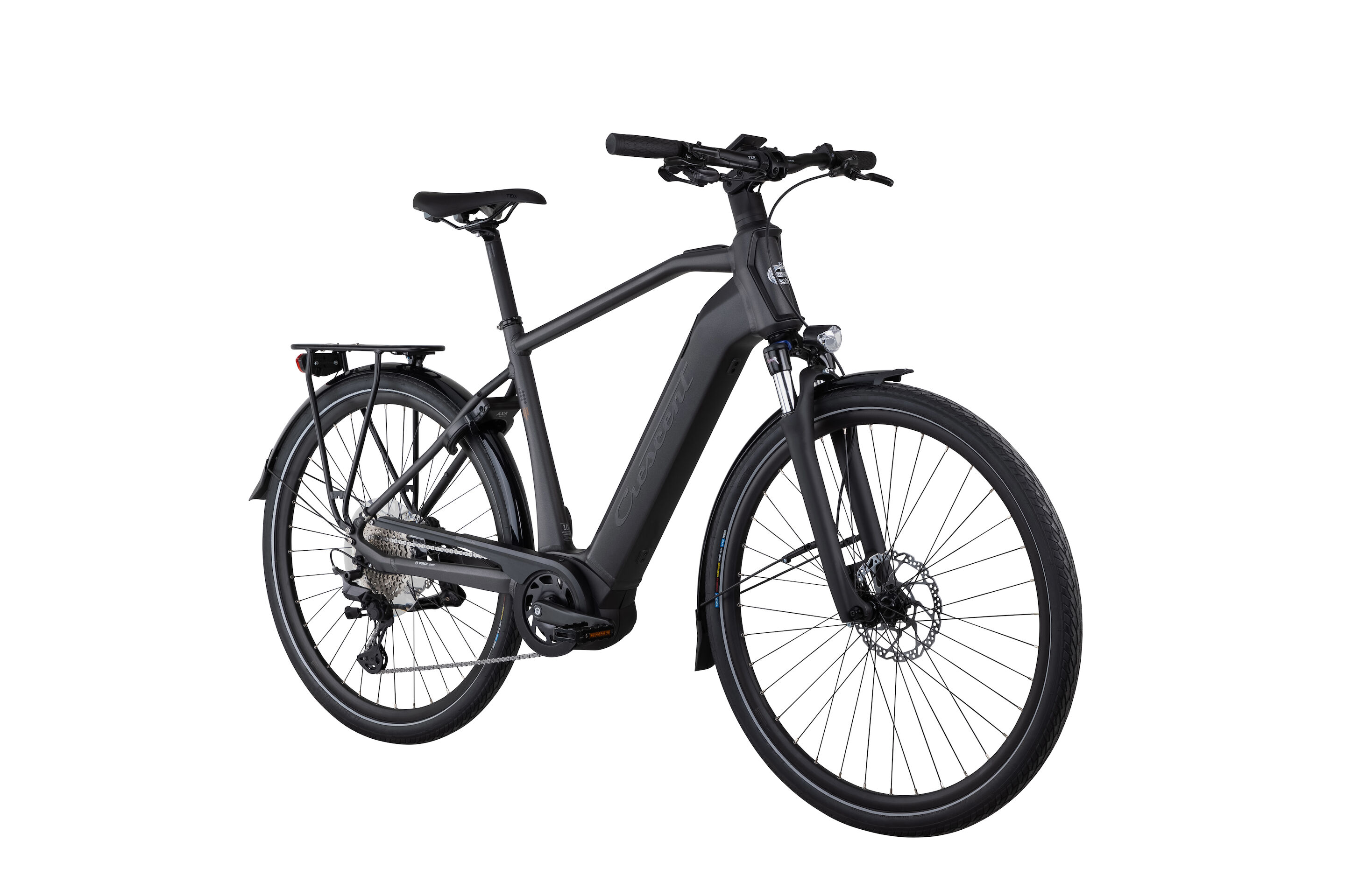 Crescent Elcykel Eli 20 58cm svart matt - Cykelmekano