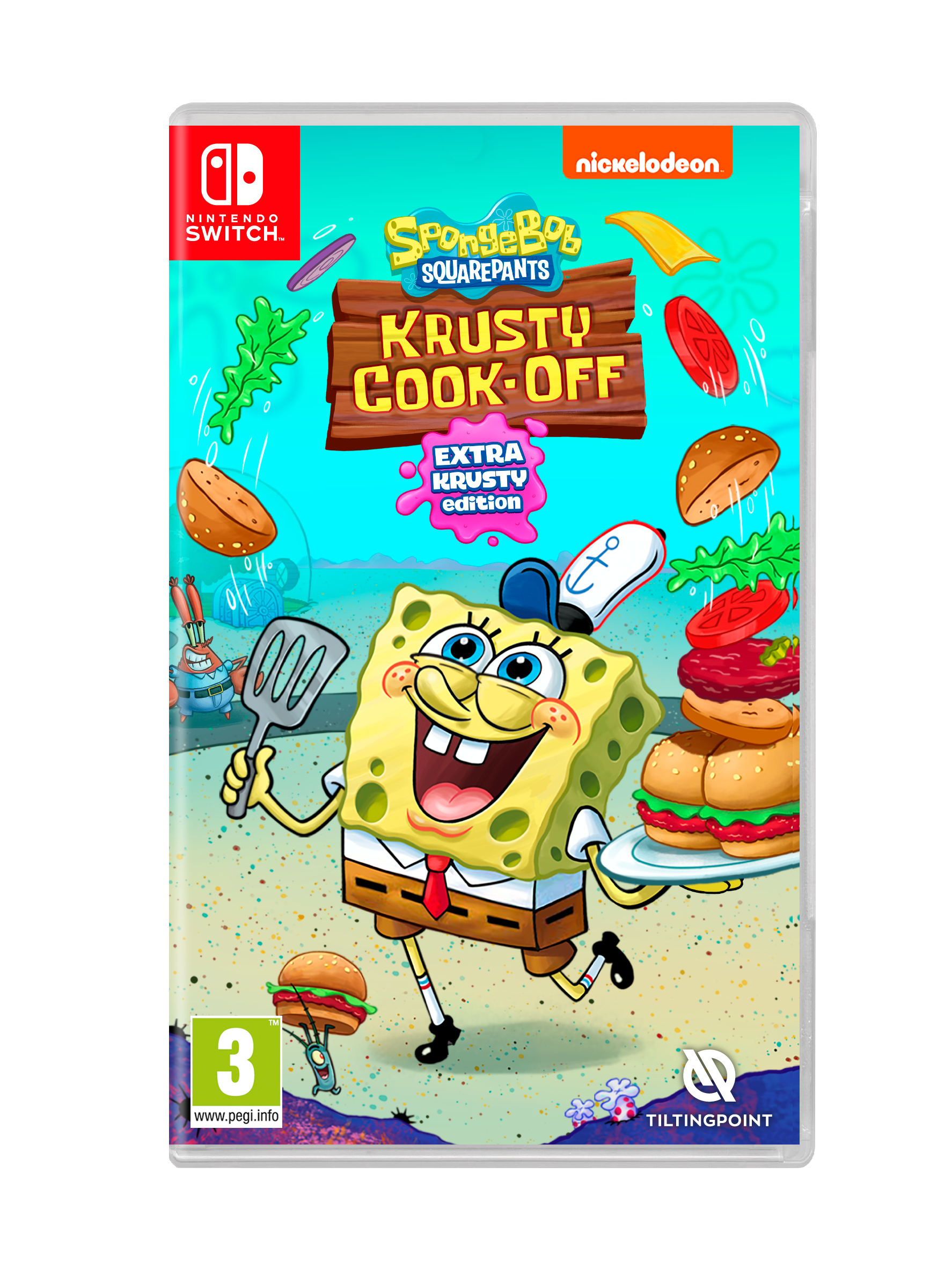 SpongeBob: Krusty Cook-Off - Extra Krusty Edition - Nintendo Switch ...