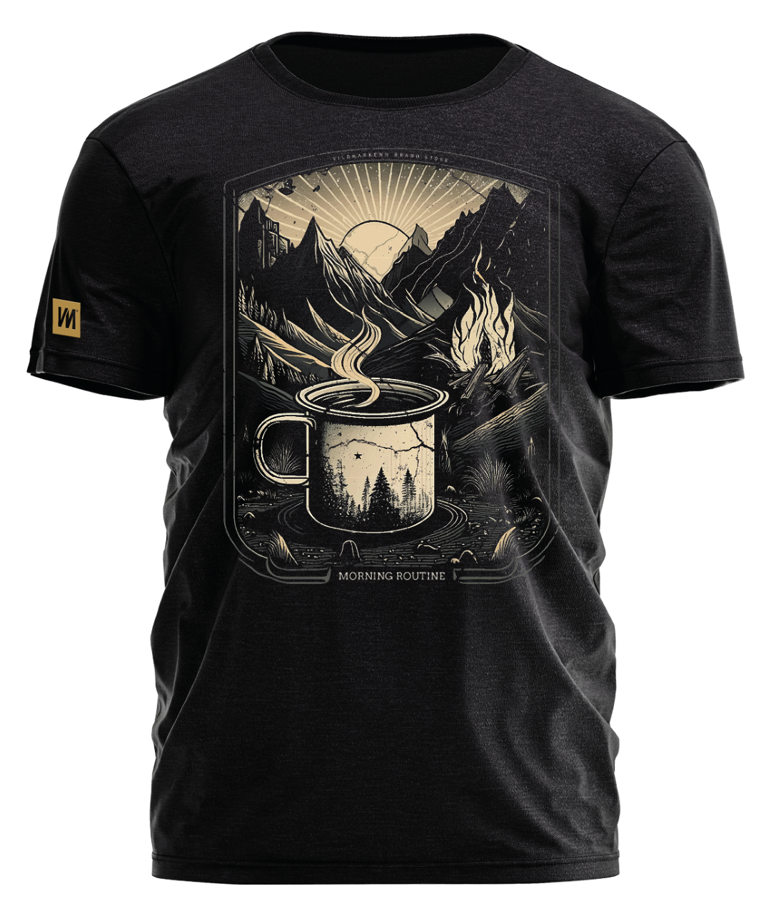 Morning Routine t-shirt - VILDMARKEN® Brand Store