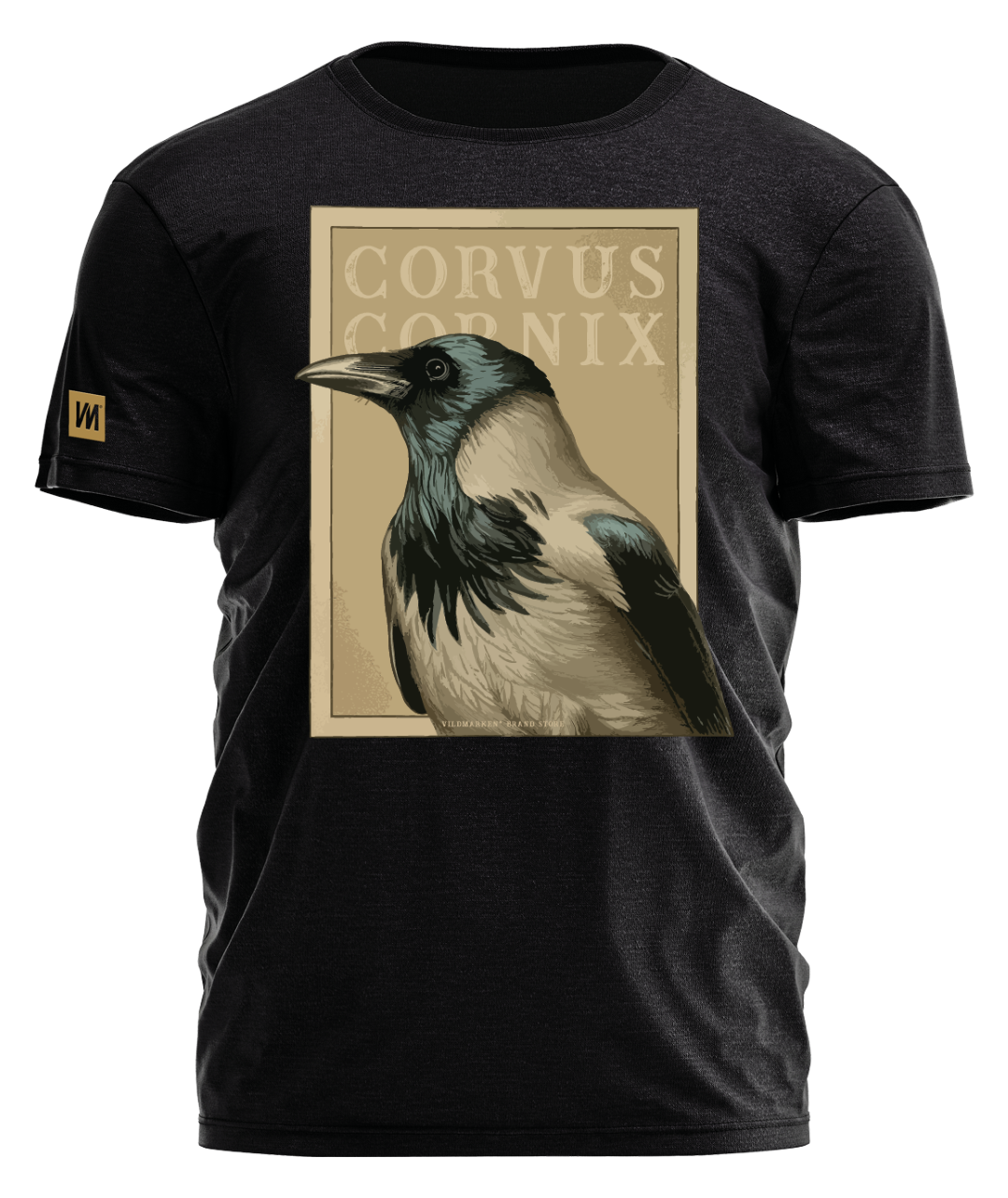 Corvus Cornix (Krähe) T-Shirt - VILDMARKEN® Brand Store