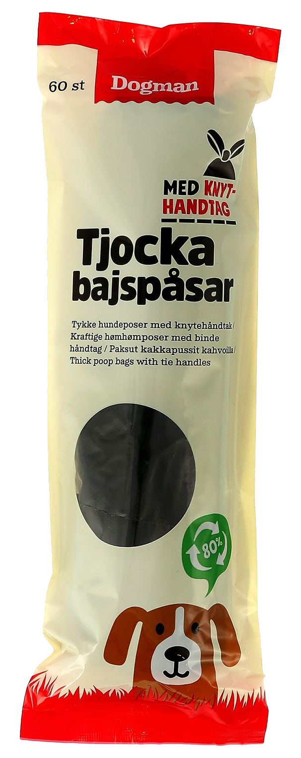 Dogman®Tjocka Bajspåsar 60st - VILDMARKEN® Brand Store