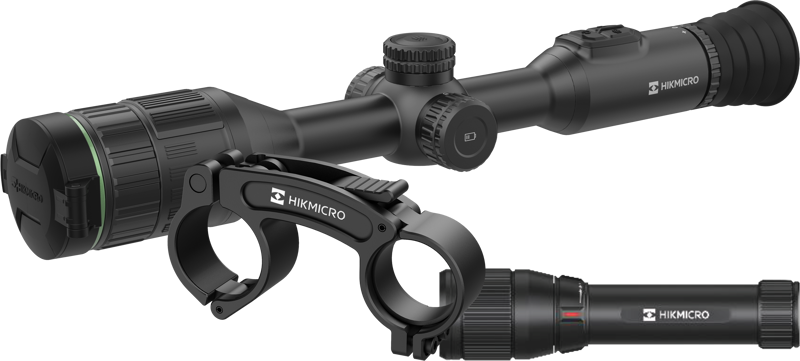 Kit Hikmicro Alpex A50E 4K Tube Scope w bracket and IR Torch 940NM ...